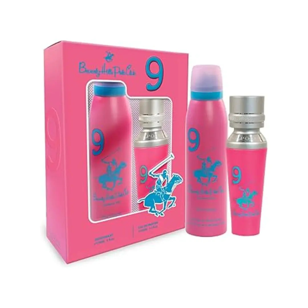 BEVERLY HILLS POLO SPORT CLUB NO.9 EDP 50ML+ DEODORANT 150 ML SET FOR ...